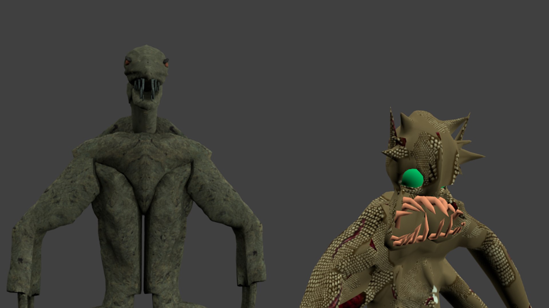 Monsters Games Model - TurboSquid 1422013