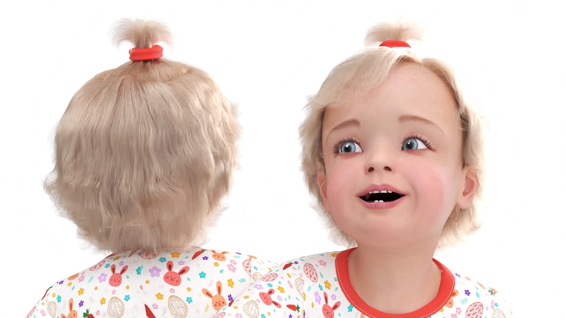 3D Baby Girls Fur Collection - TurboSquid 2298813
