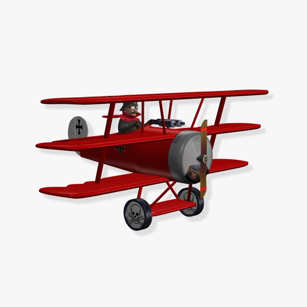 red baron 3d model