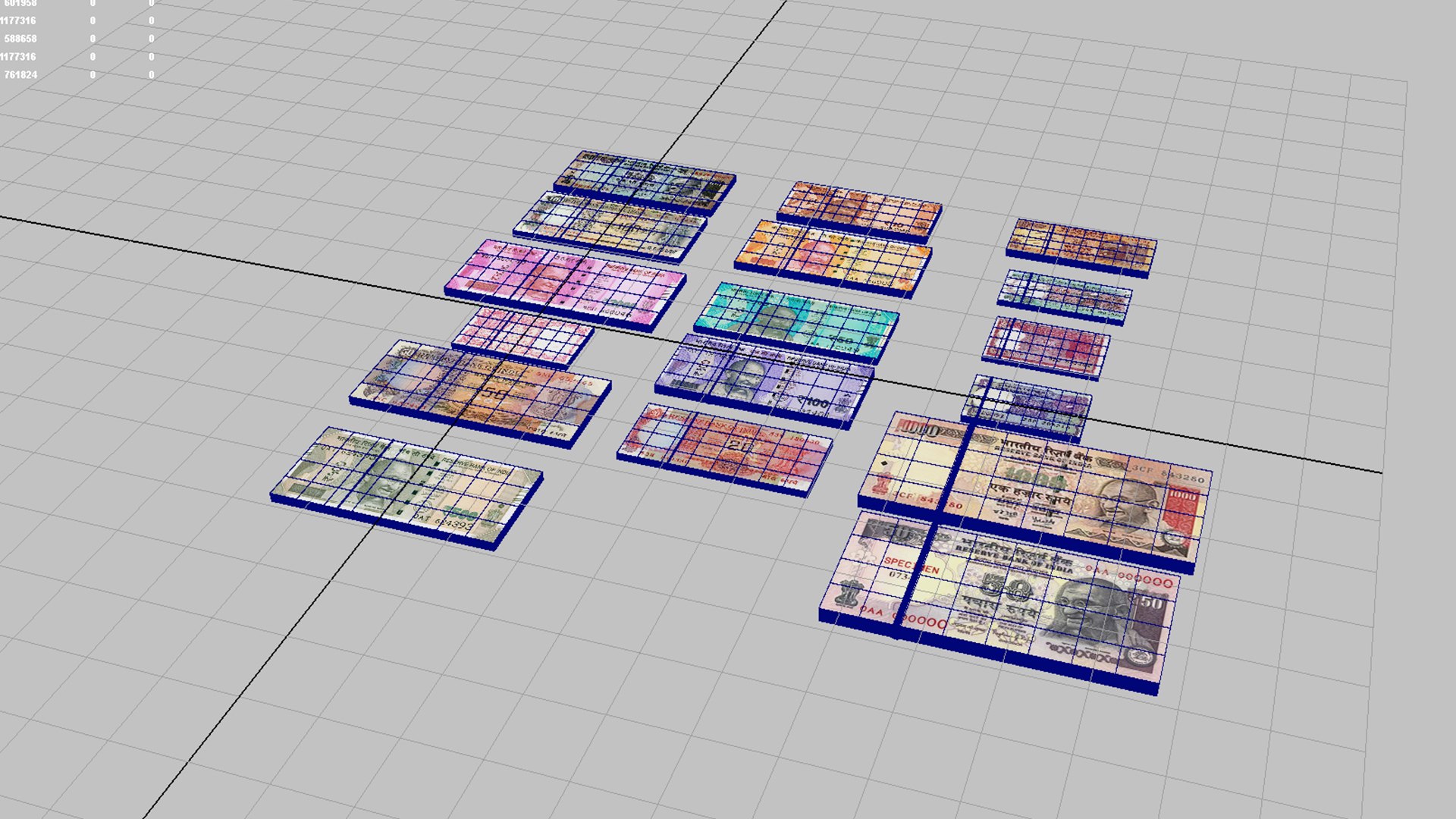 3D India Currency Model - TurboSquid 1963428