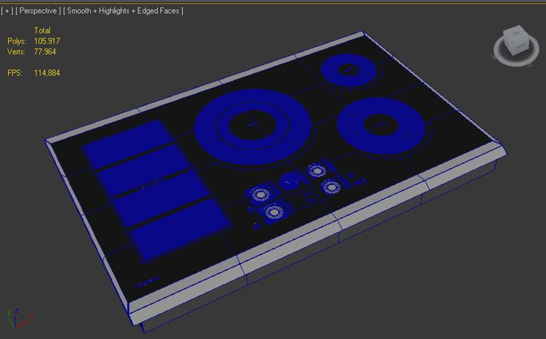Induction samsung 3D model - TurboSquid 1243028