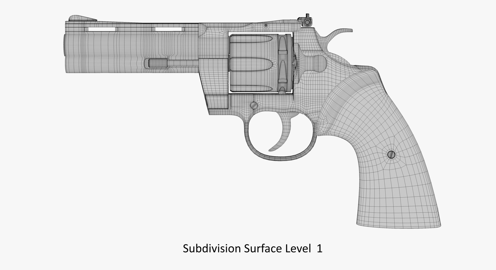 Colt Python 2020 4 3D Model - TurboSquid 1512021