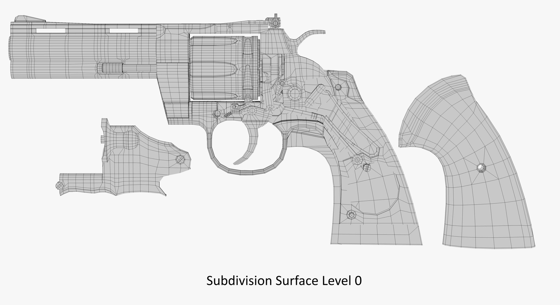 Colt Python 2020 4 3D Model - TurboSquid 1512021