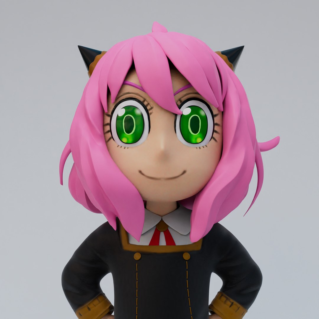 Anya Forger 3D Model - TurboSquid 2233007