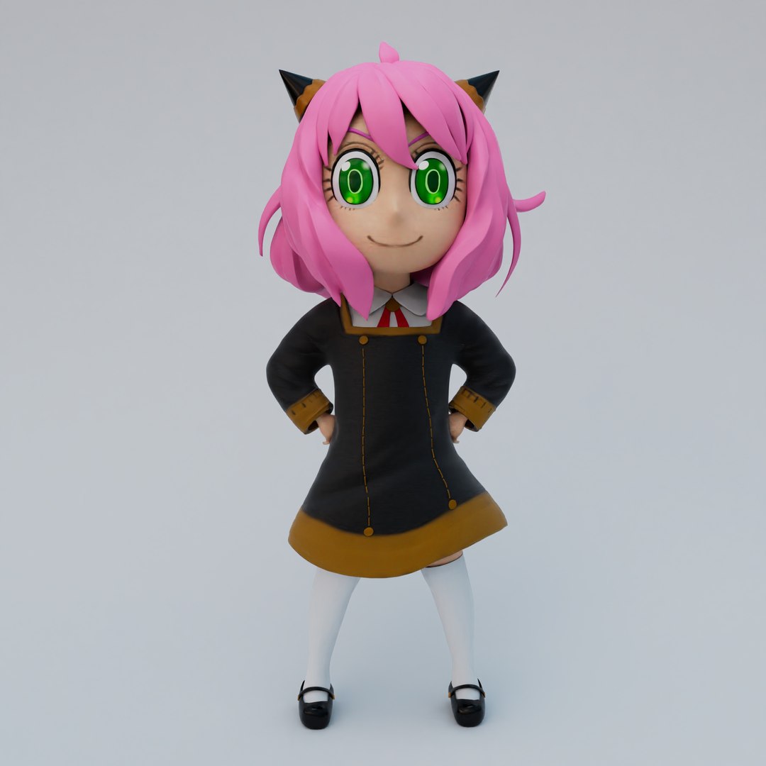 Anya Forger 3D Model - TurboSquid 2233007
