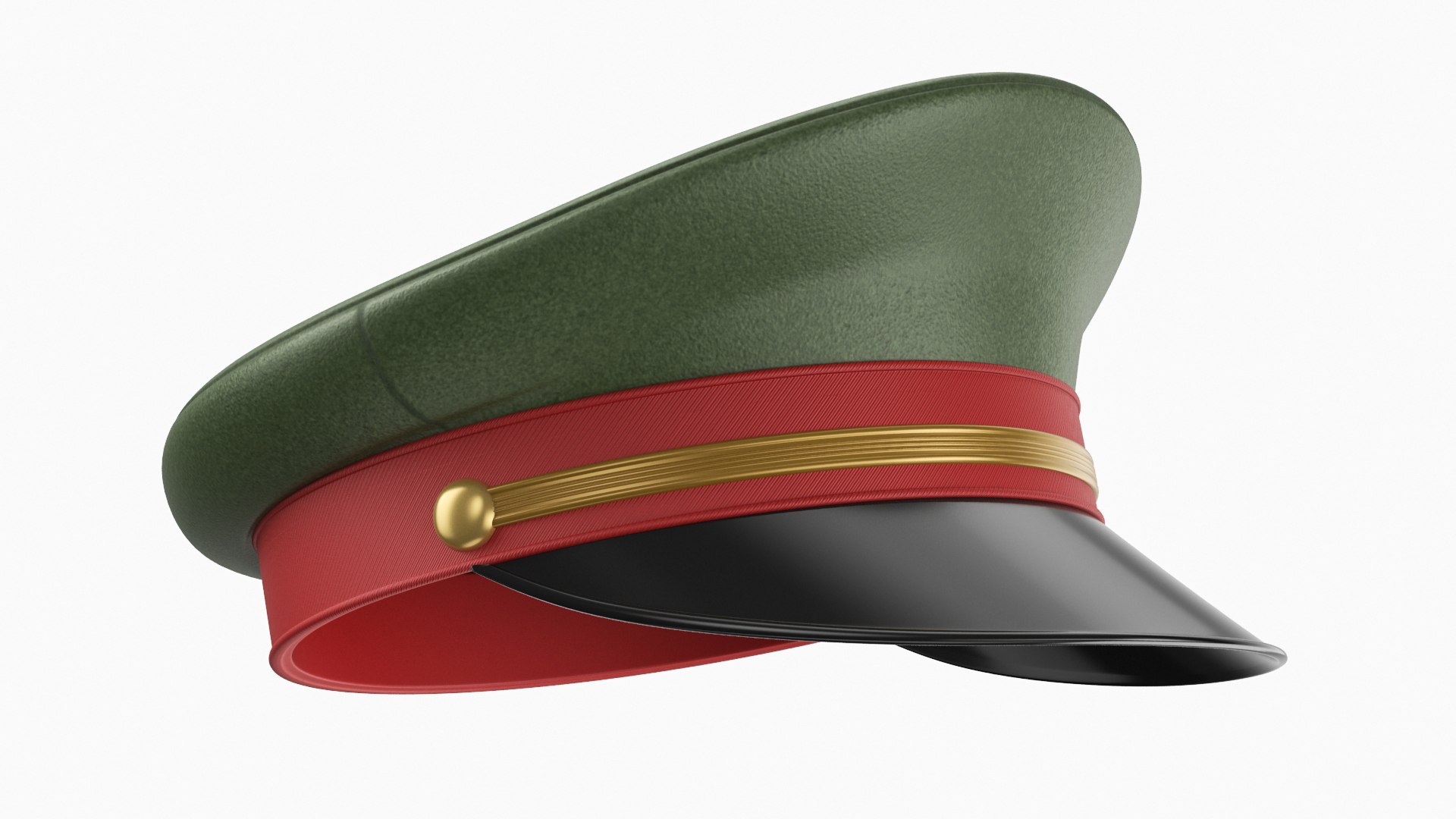 Military Hat 01 3D Model - TurboSquid 2338421
