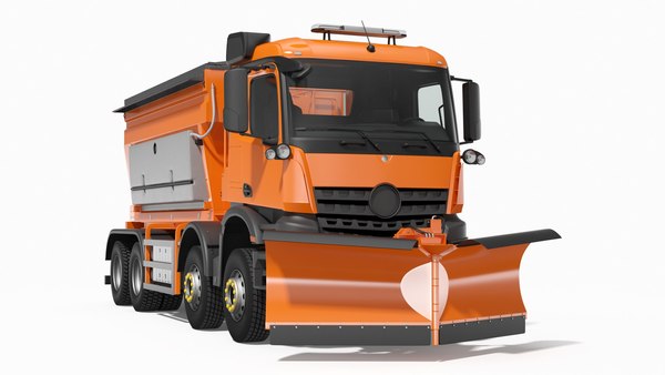 3D model gritter truck rigged - TurboSquid 1681333