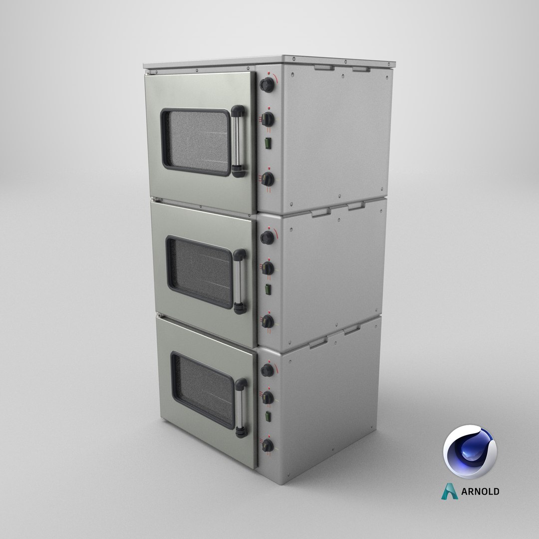 3D Triple Oven(1) Model - TurboSquid 2384979