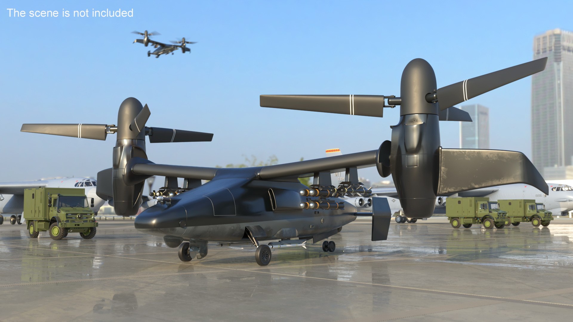 Combat Propeller Drone UAV 3D Model - TurboSquid 2277676