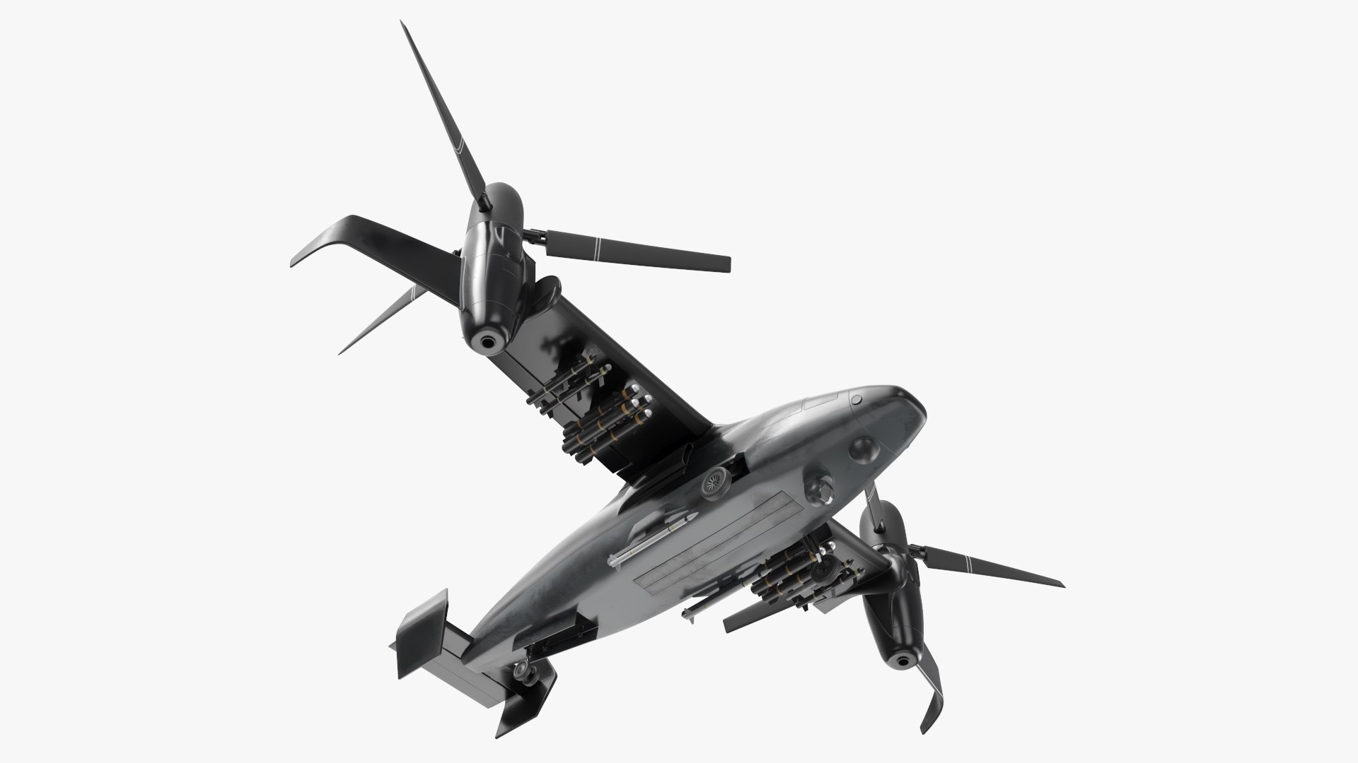 Combat Propeller Drone UAV 3D Model - TurboSquid 2277676