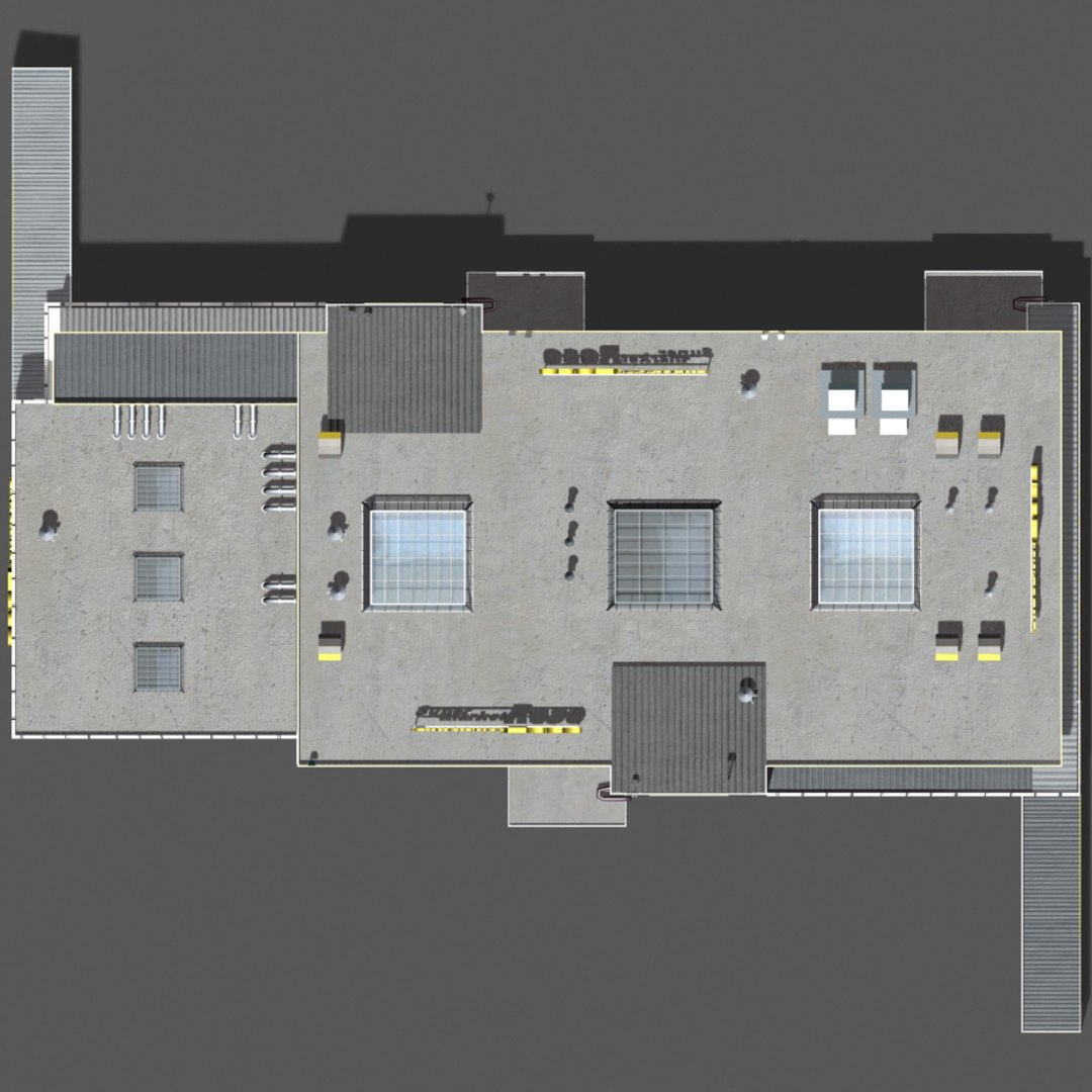 Market Supermarket 3d Model