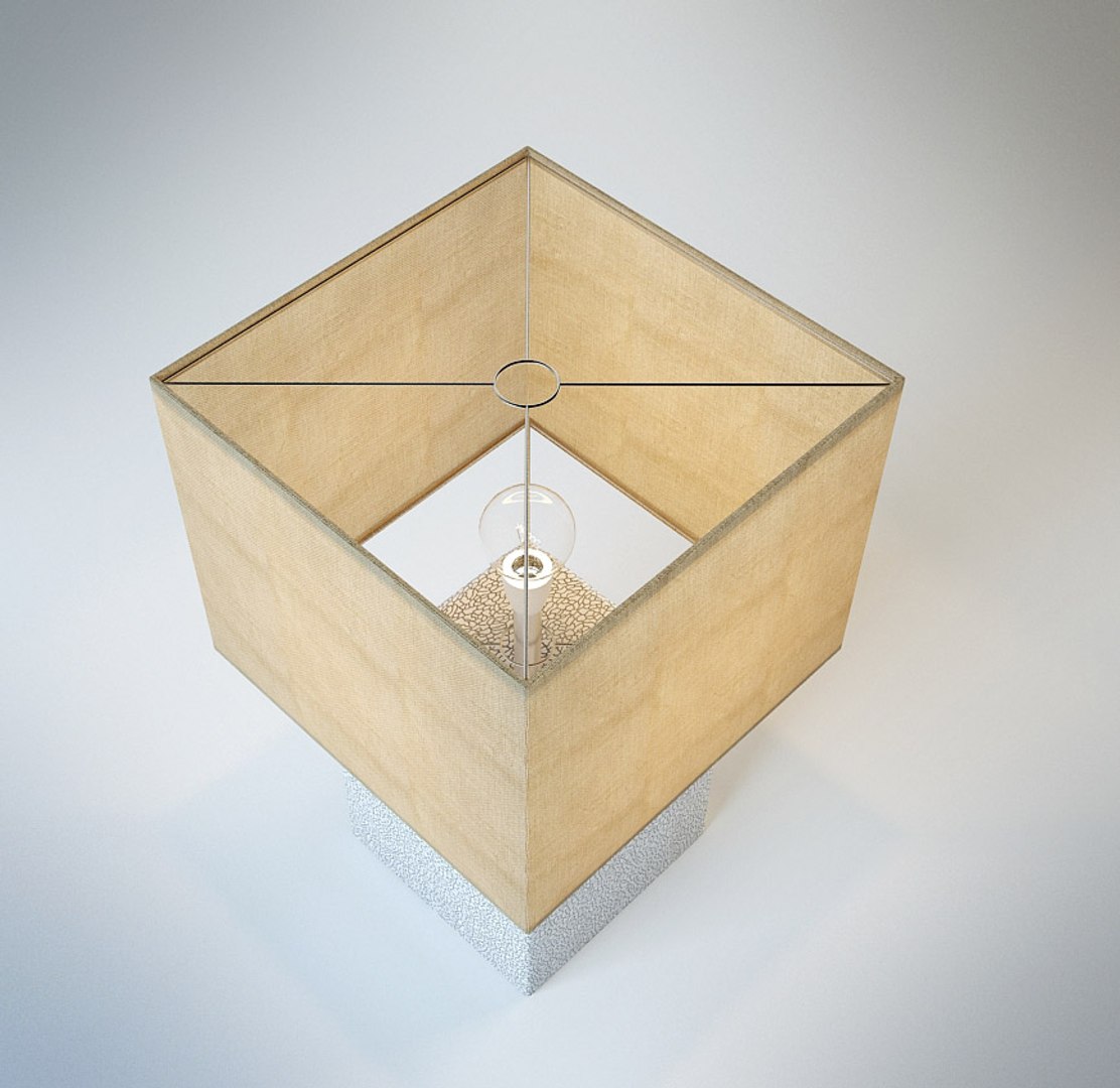 3ds max ceramic cube