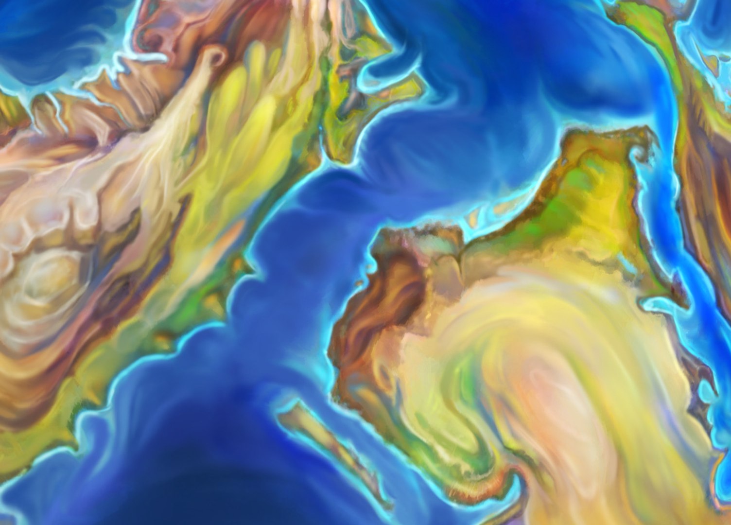 3d Planet Fantasy Earth