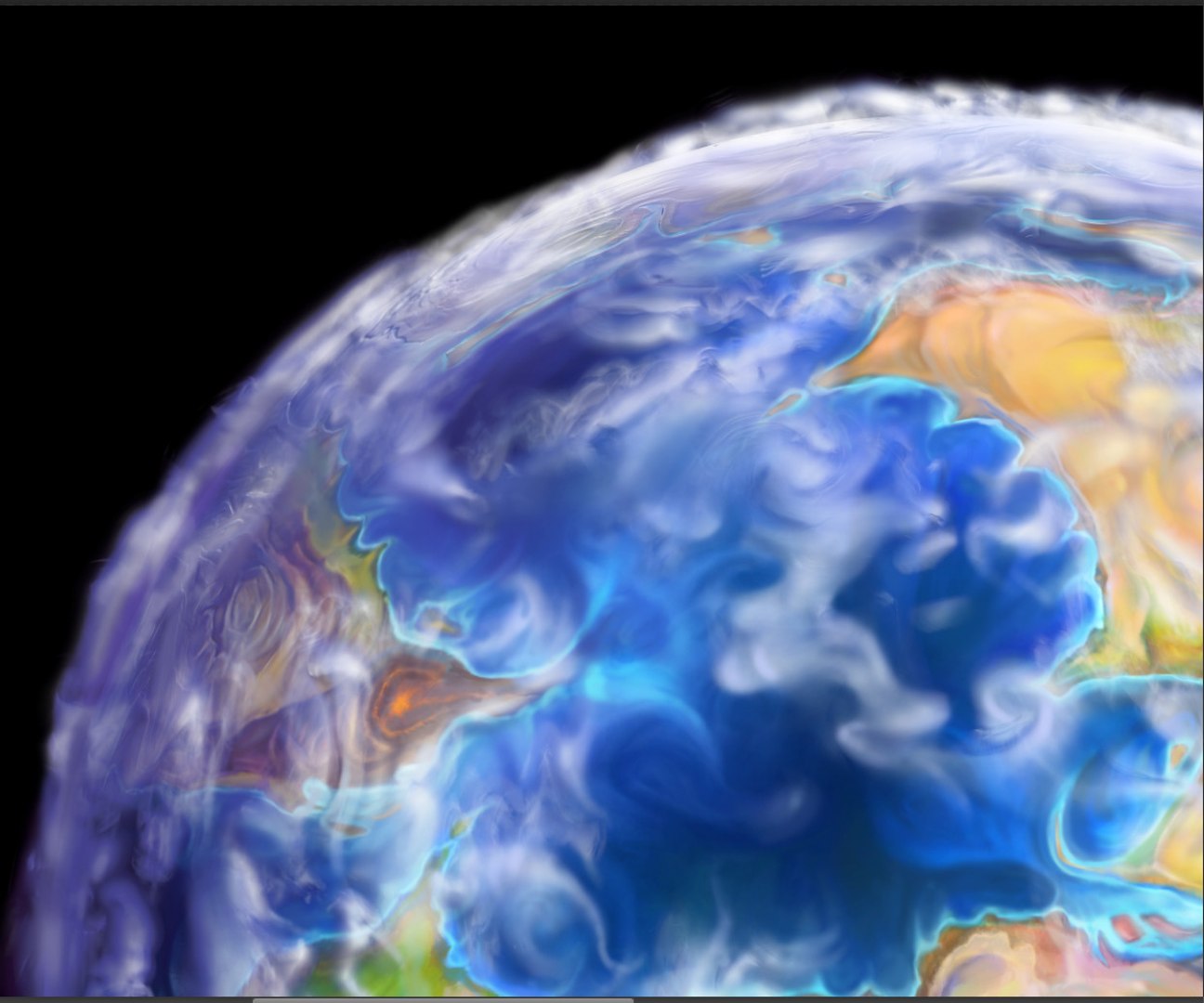 3d Planet Fantasy Earth