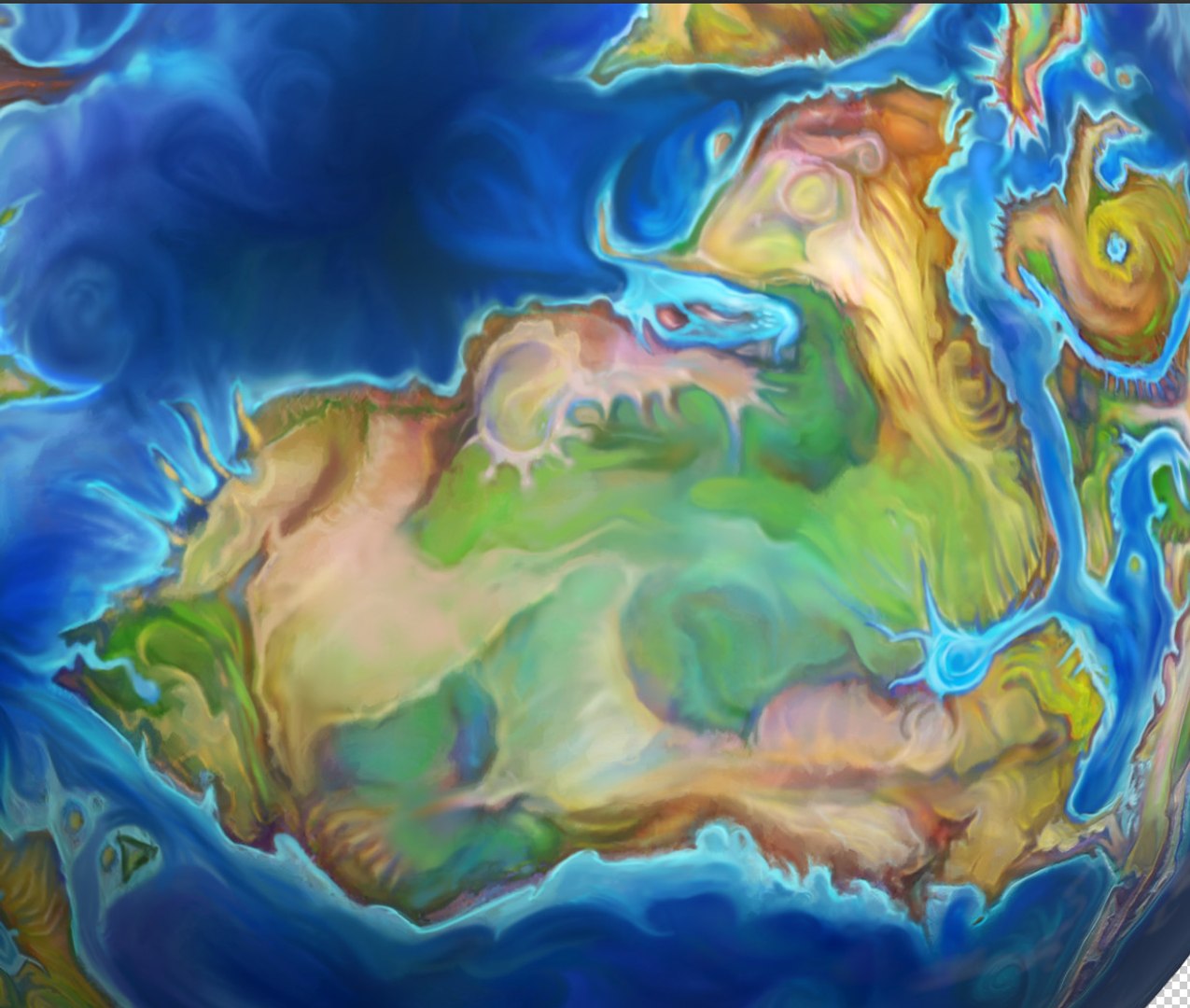 3d Planet Fantasy Earth