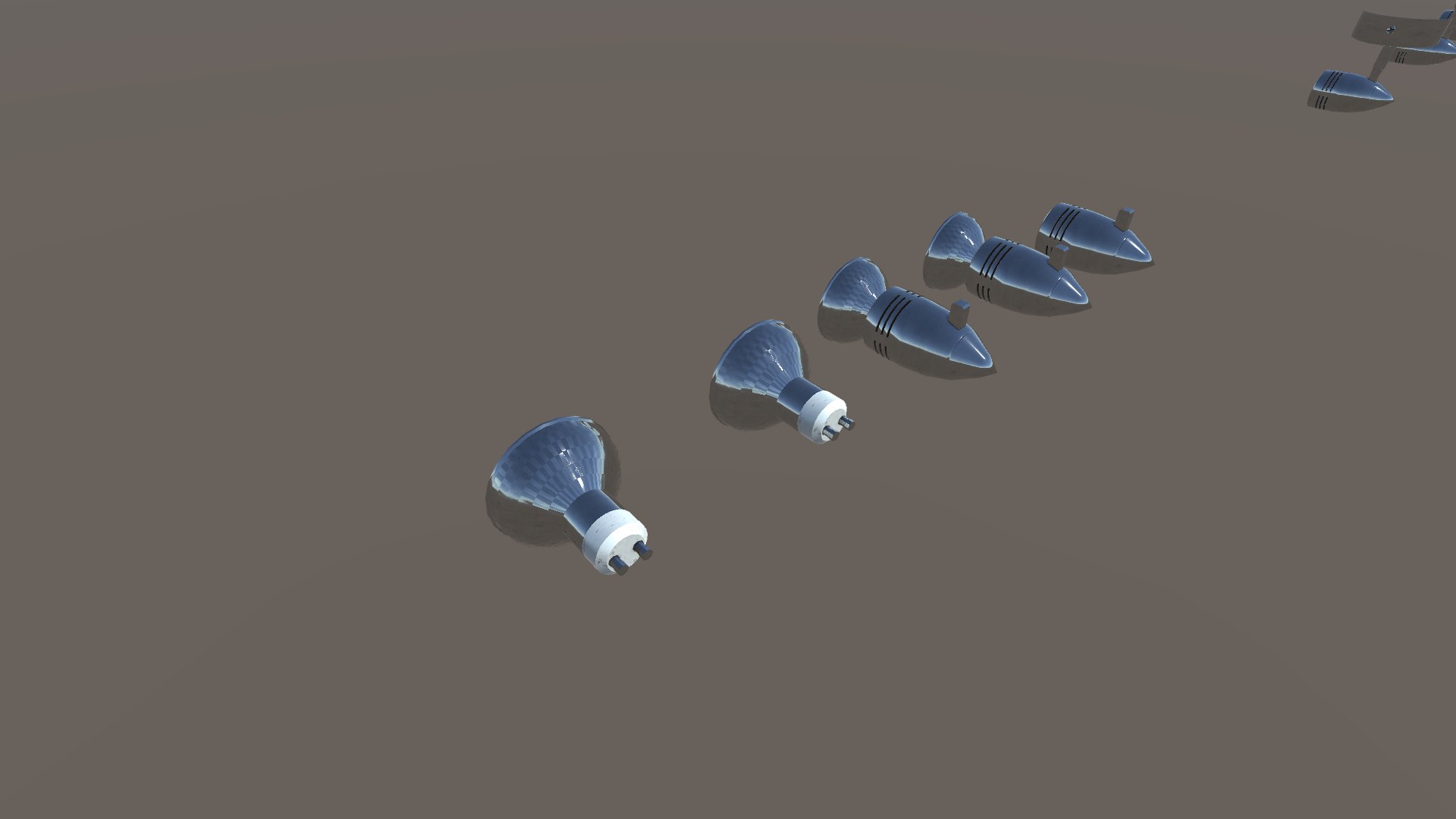 3D PBR Ceiling Lights Model - TurboSquid 1980188