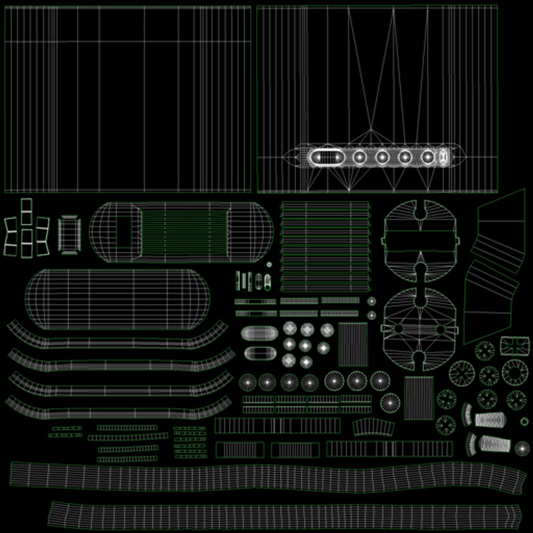 3d Model Digital Clock