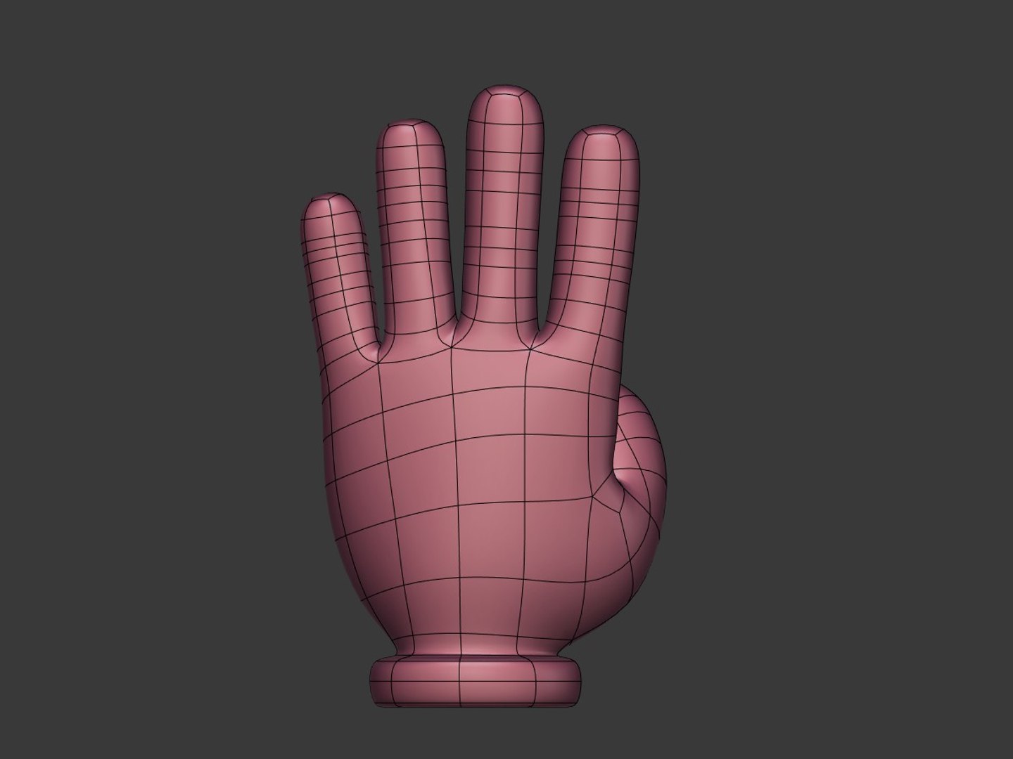 Cartoon Hand Model - TurboSquid 1363169