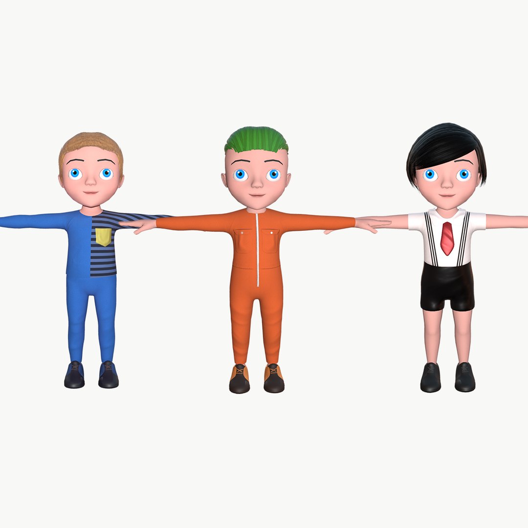 3D Pack Little Boy Model - TurboSquid 1817689