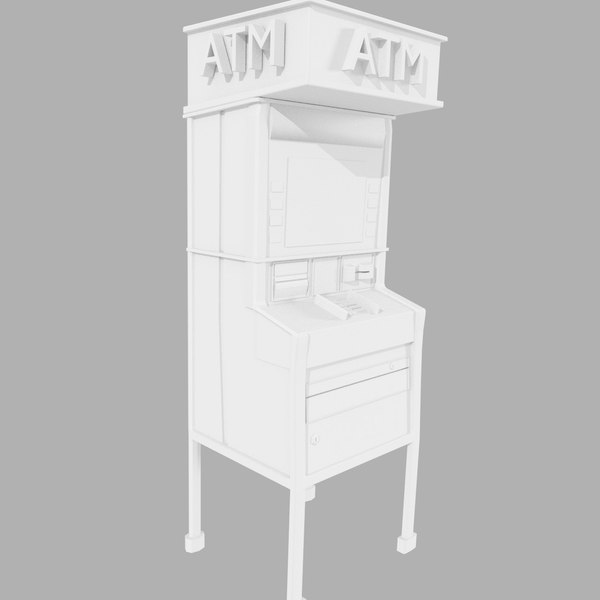 ATM Blender Models for Download | TurboSquid