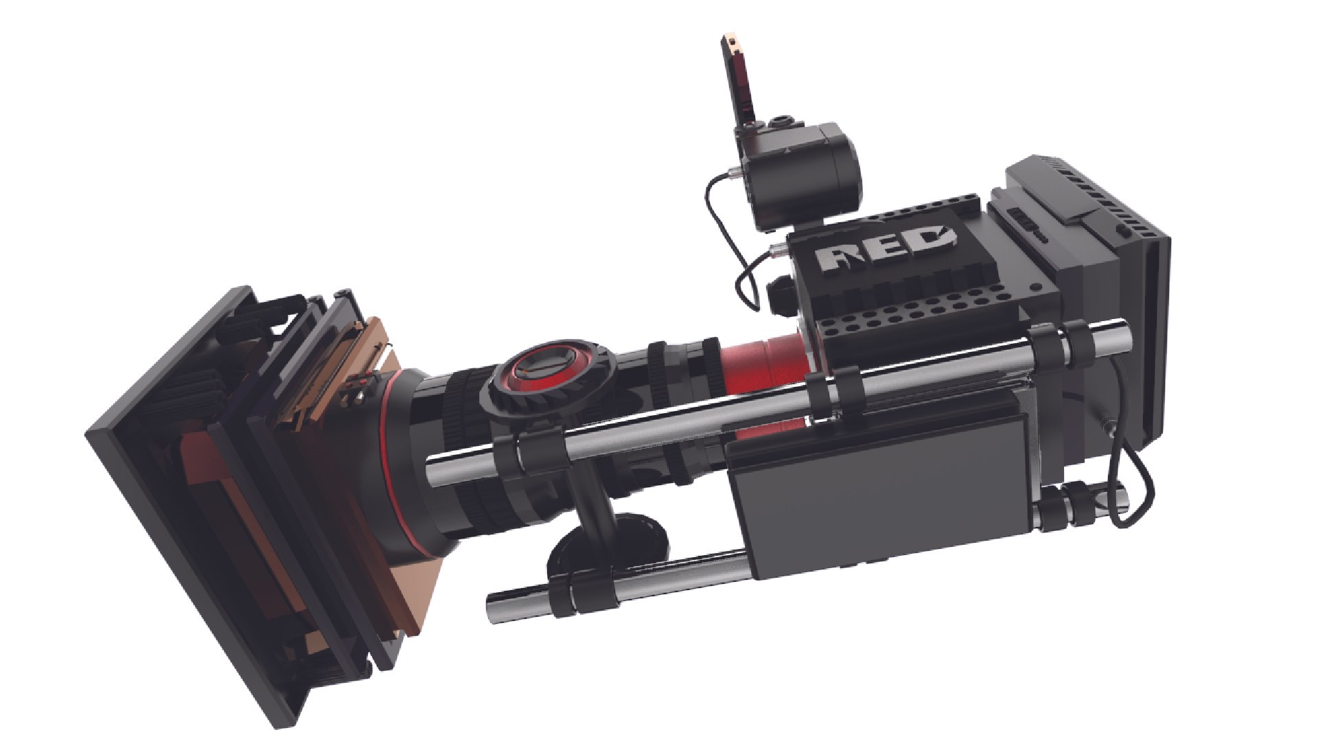 RED DRAGON X10 Camera 3D Model - TurboSquid 1730692
