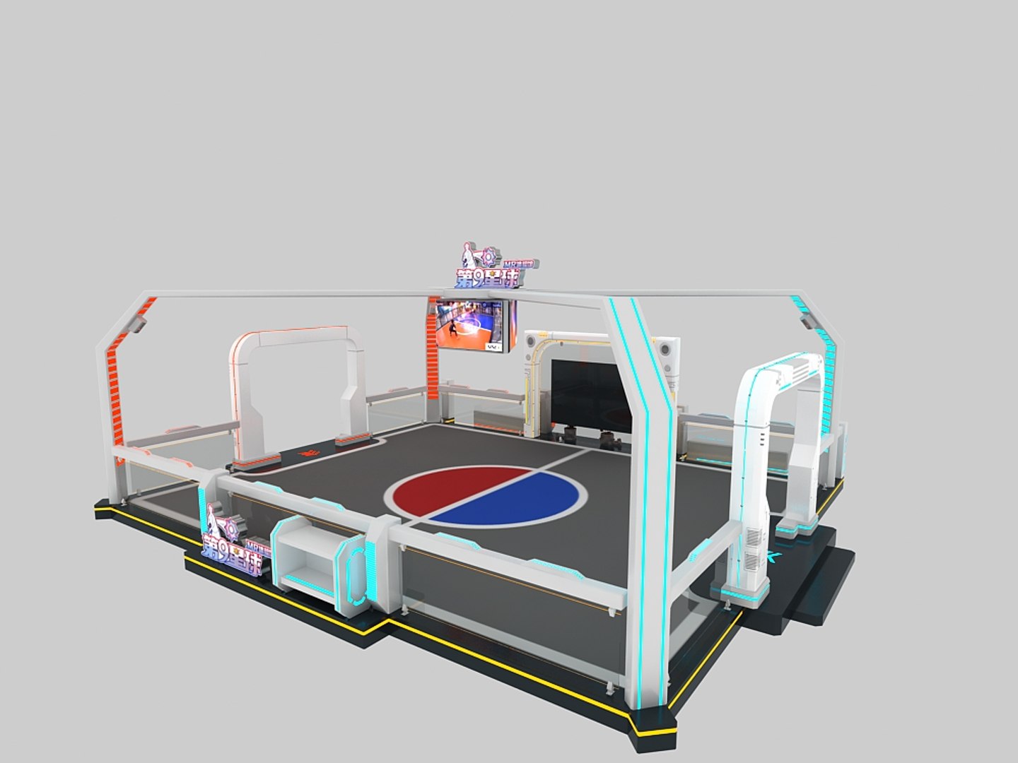 3D Vr Virtual Arena - TurboSquid 1594019