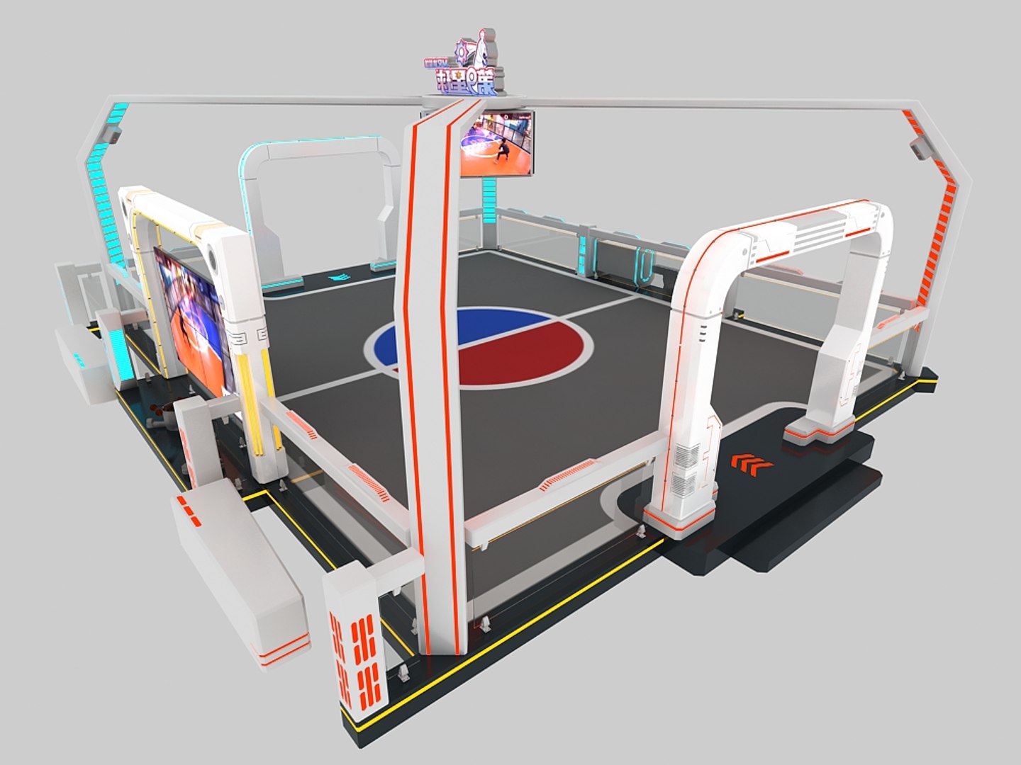 3D Vr Virtual Arena - TurboSquid 1594019