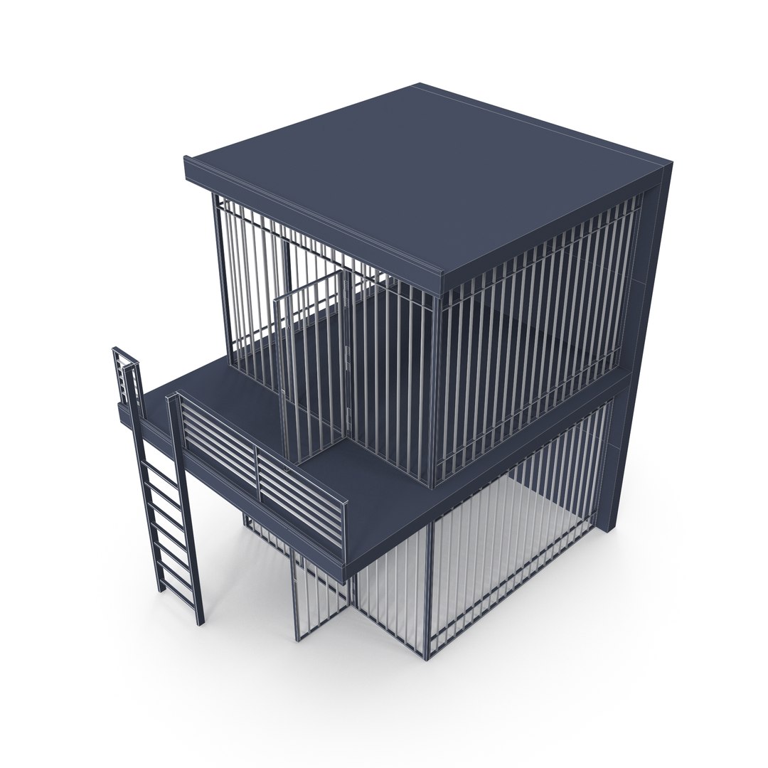 Iron Prison Cage 3D Model - TurboSquid 2164545