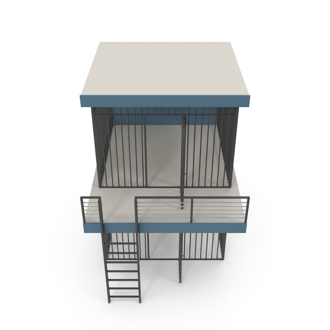 Iron Prison Cage 3D model - TurboSquid 2164545