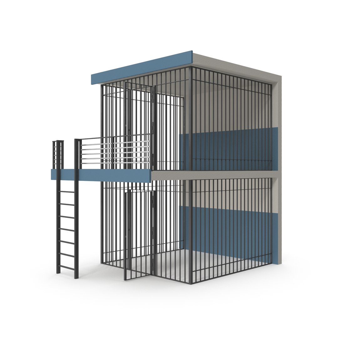 Iron Prison Cage 3D Model - TurboSquid 2164545