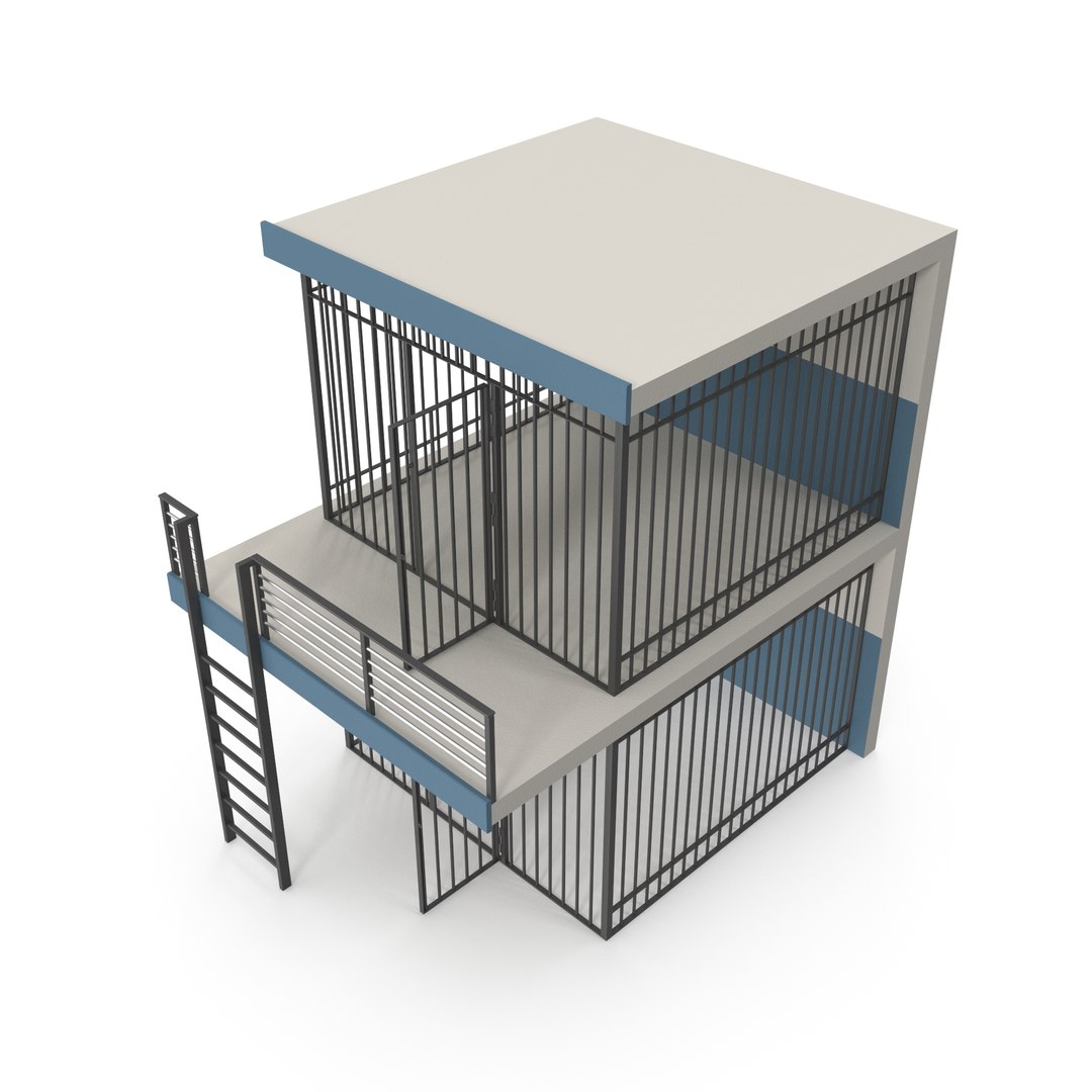 Iron Prison Cage 3D Model - TurboSquid 2164545