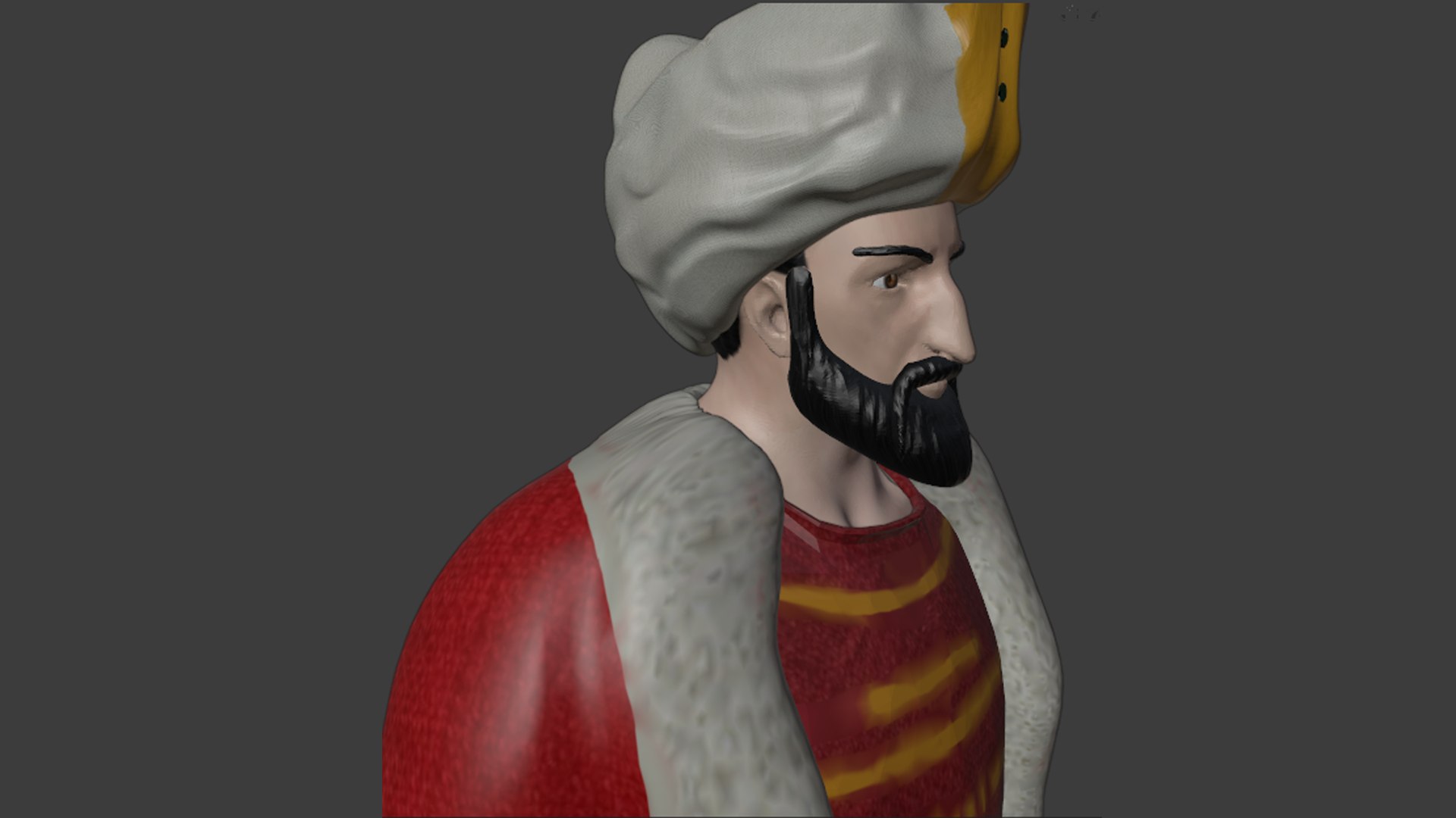 3D Fatih Sultan Mehmet Model - TurboSquid 1859443