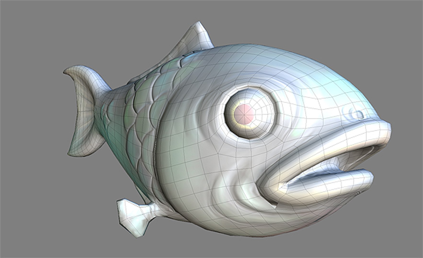 3d Cartoon Fish