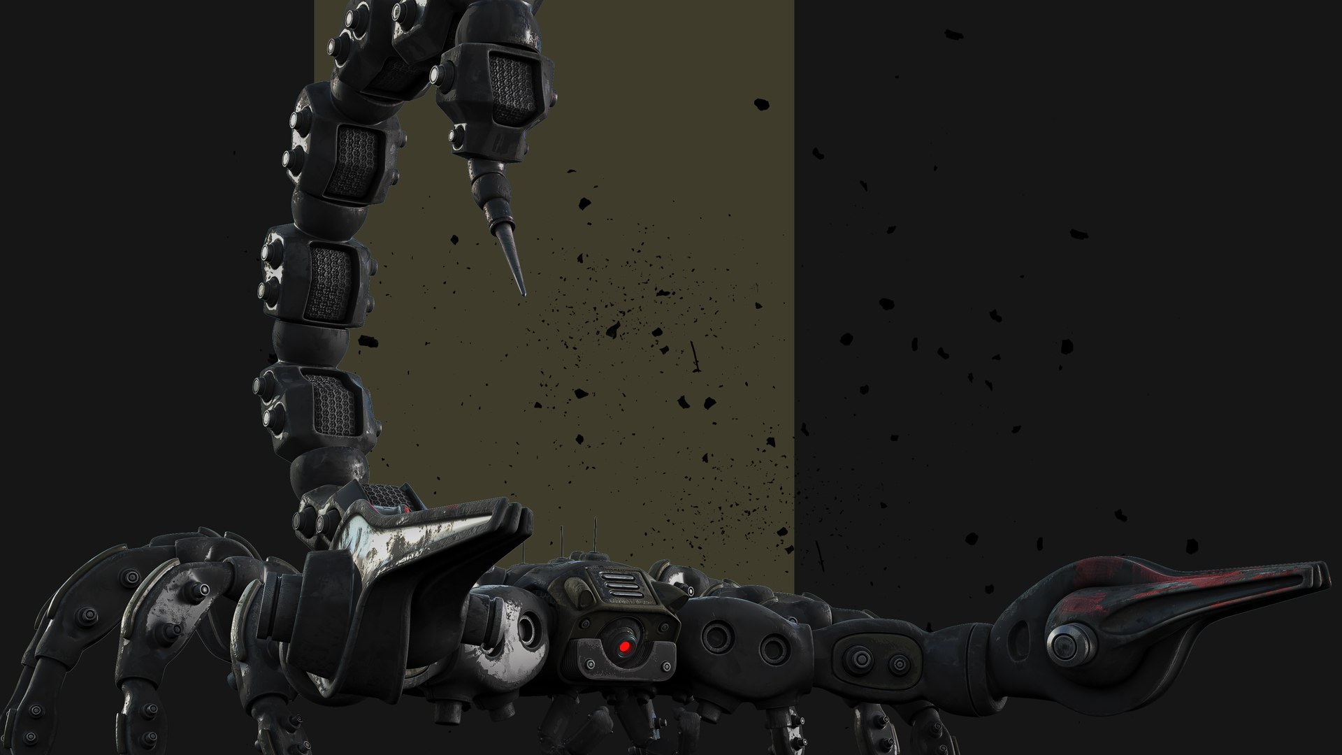 3D Model Scorpion Robot - TurboSquid 2104781