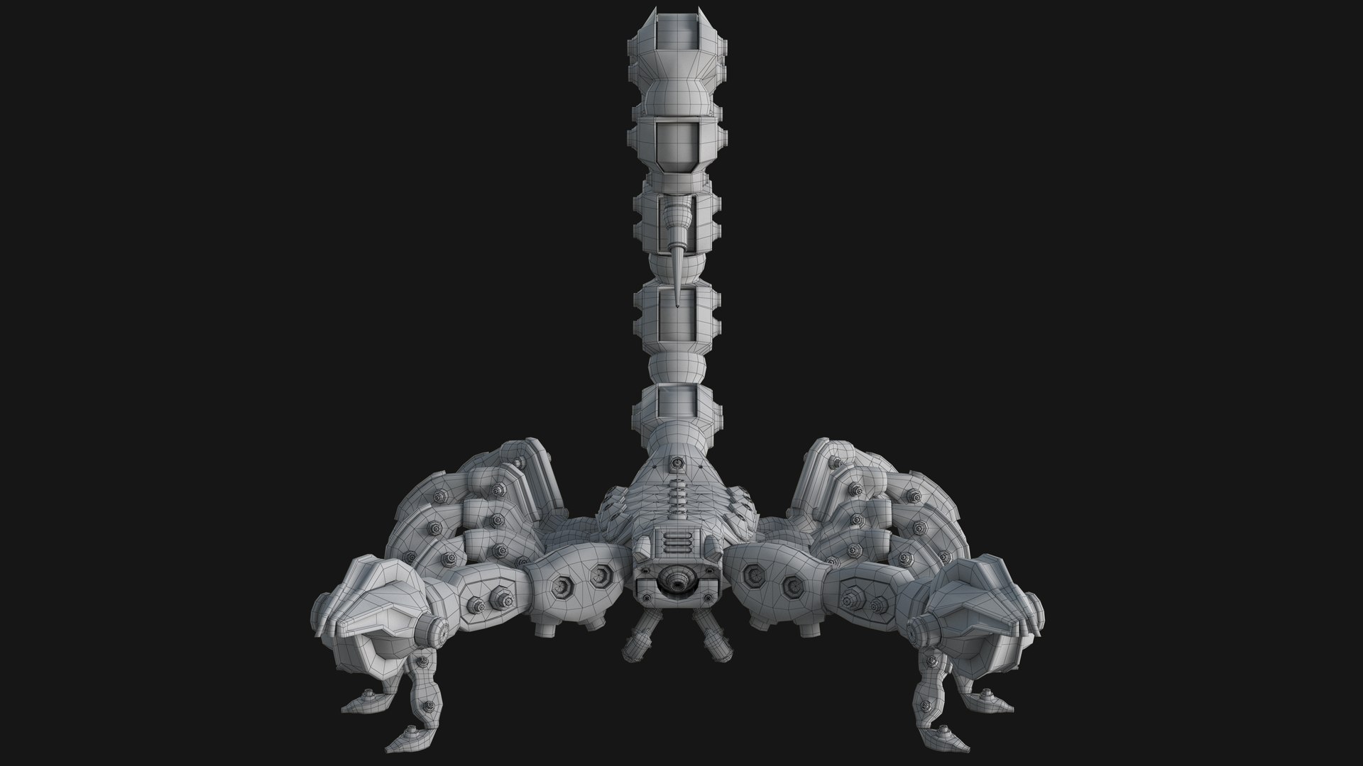 3D model Scorpion Robot - TurboSquid 2104781
