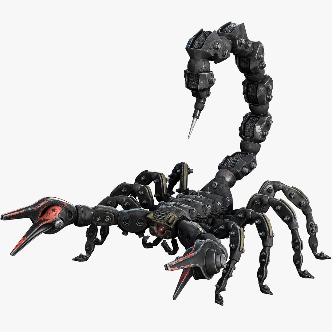 3D model Scorpion Robot - TurboSquid 2104781