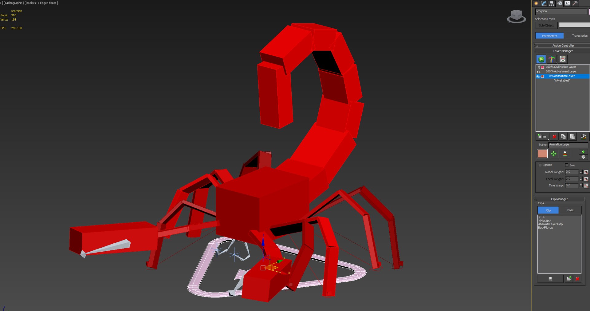 3D Model Scorpion Robot - TurboSquid 2104781