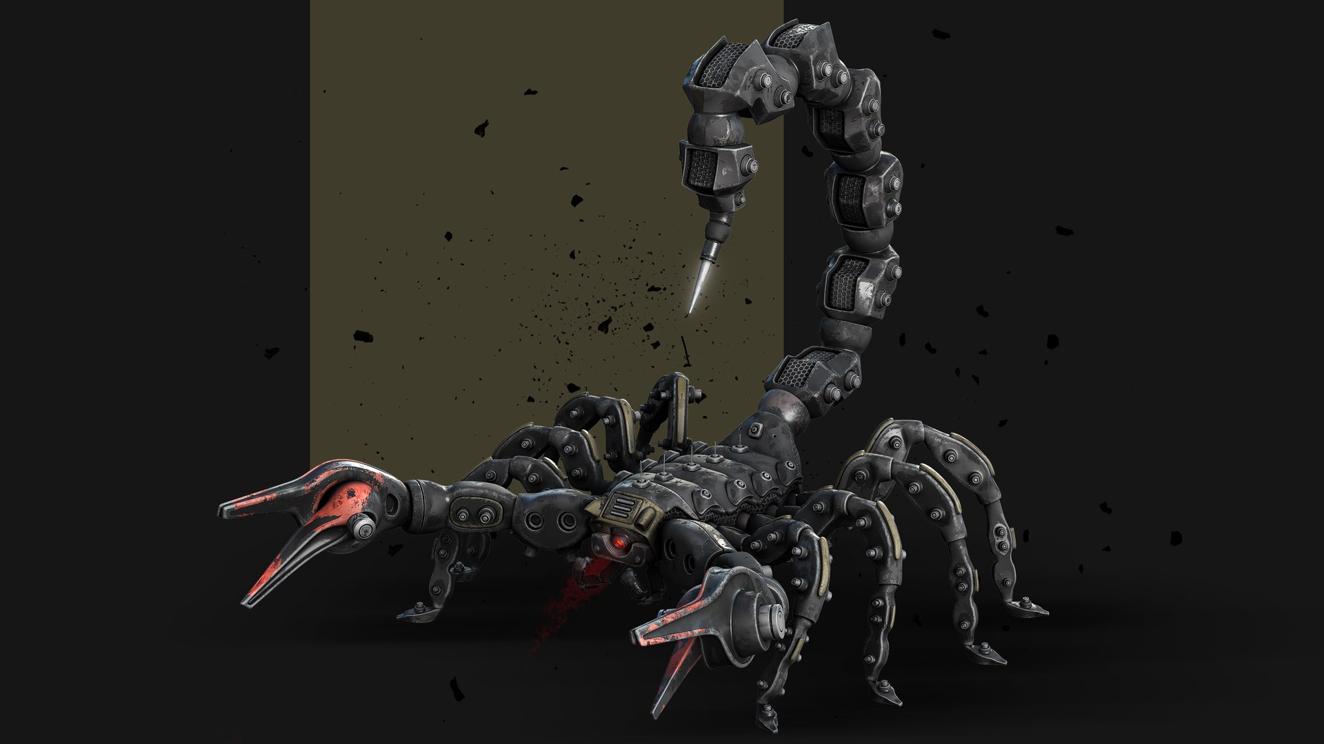 3D model Scorpion Robot - TurboSquid 2104781