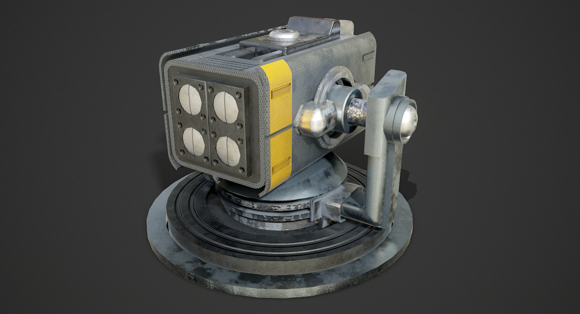 3D missile launcher 2 sci-fi model - TurboSquid 1407547