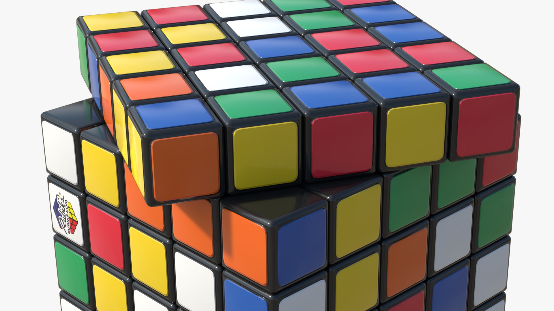 3d Model Animated Rubiks Cube Turbosquid 2118779