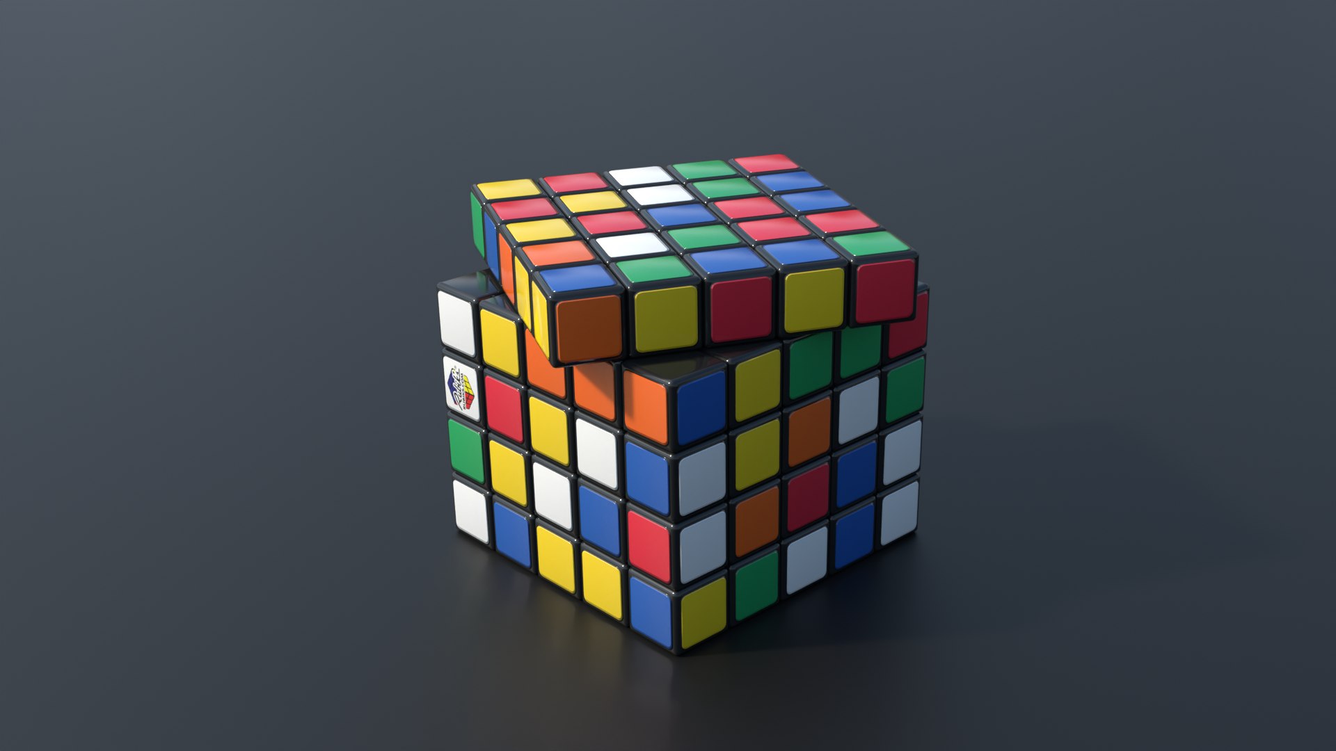 3D model Animated Rubiks Cube - TurboSquid 2118779