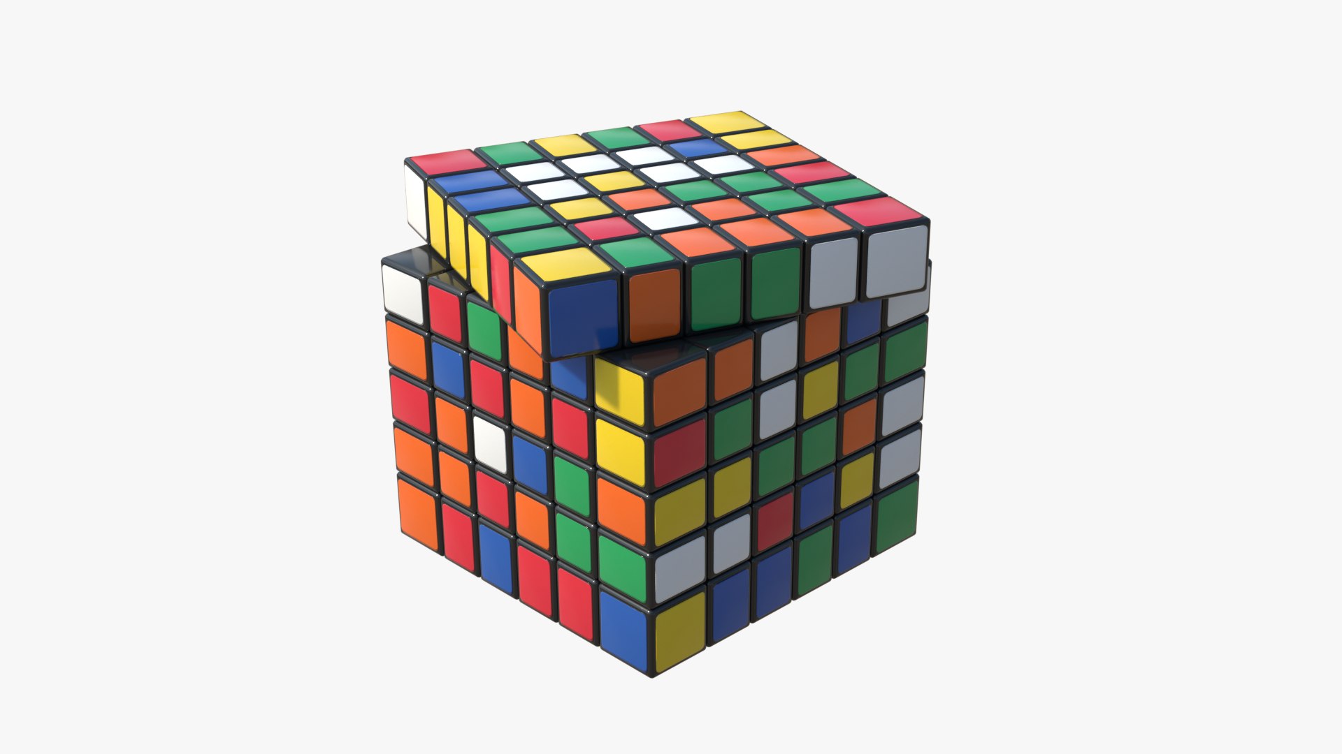 3D model Animated Rubiks Cube - TurboSquid 2118779