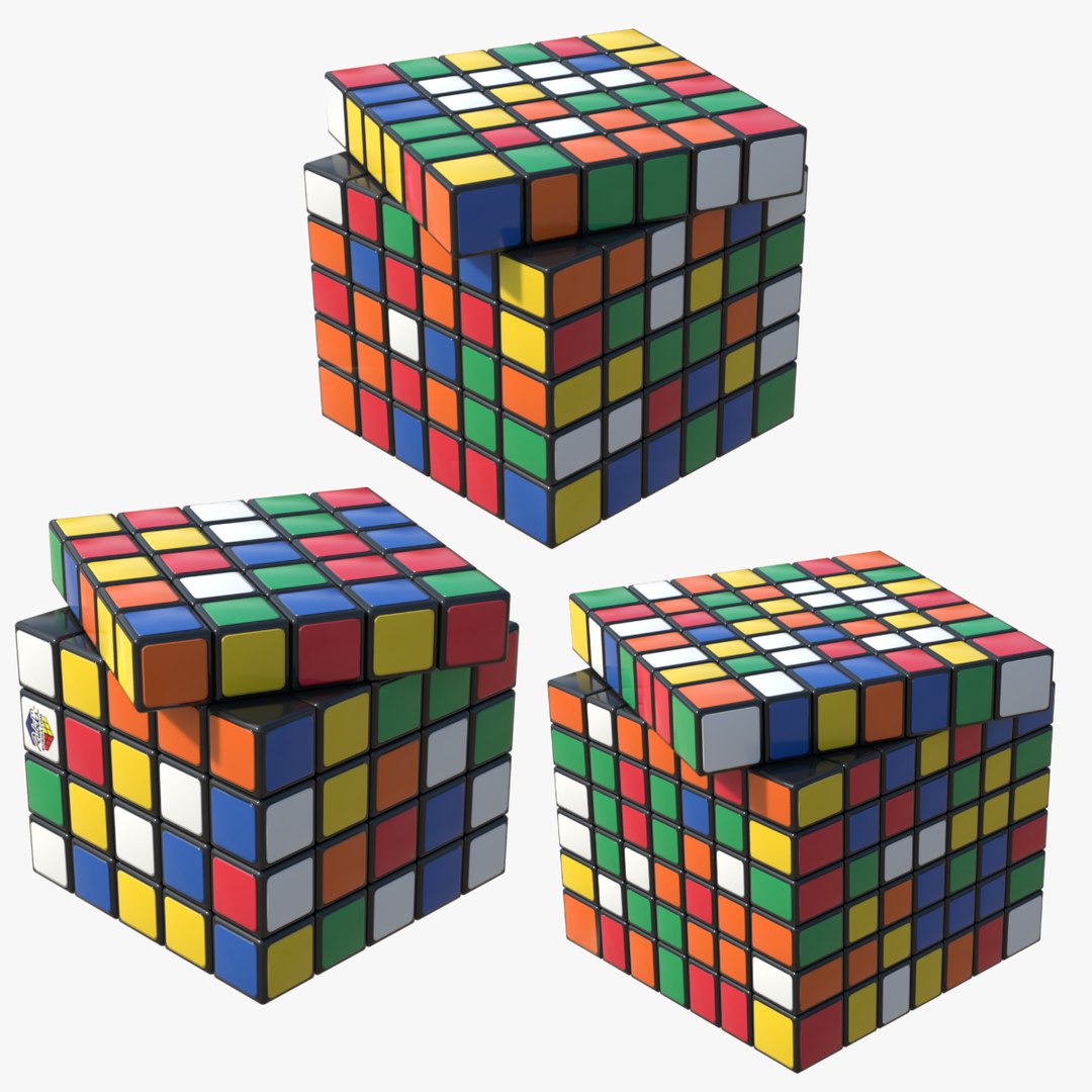 3D model Animated Rubiks Cube - TurboSquid 2118779