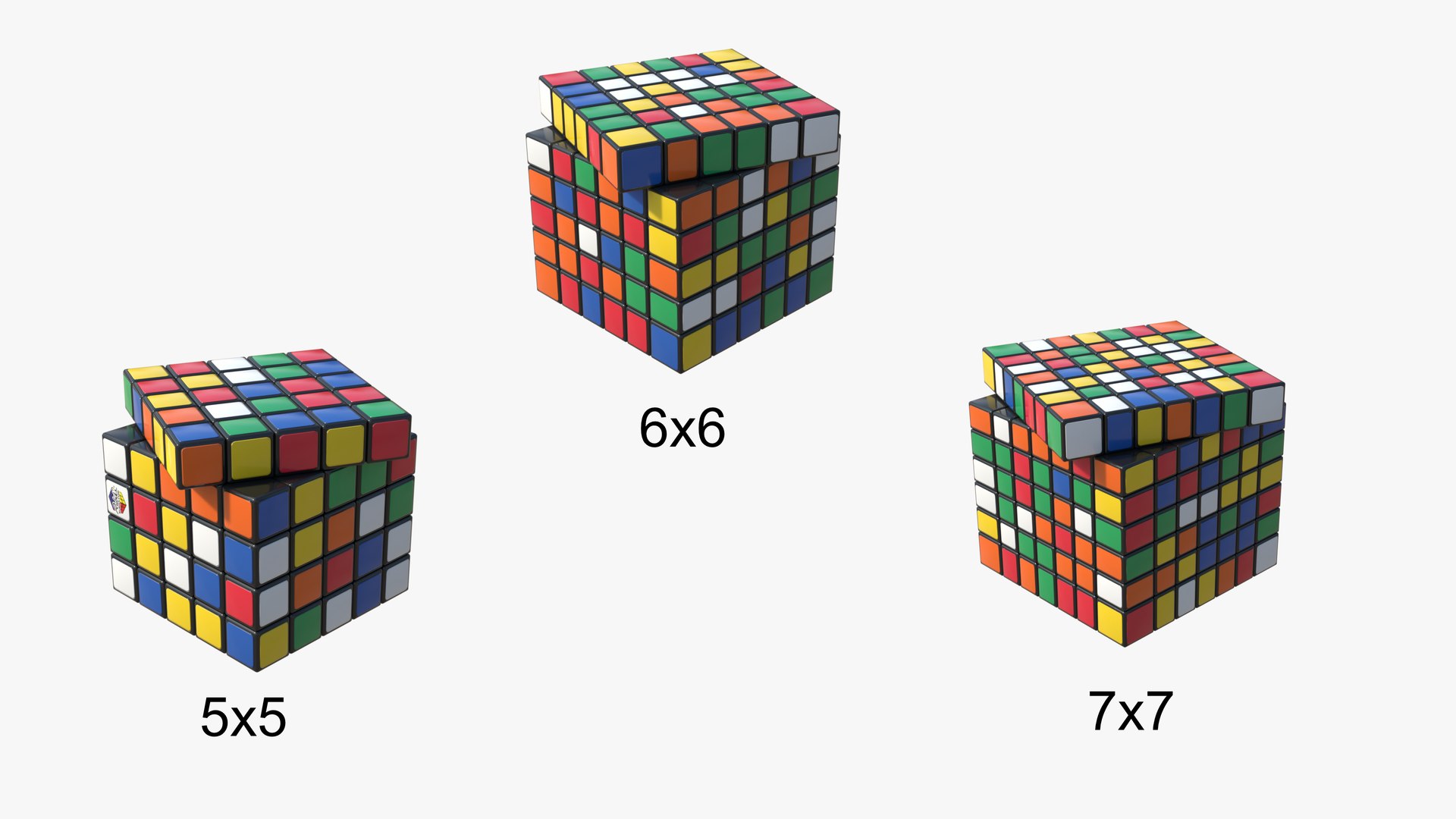 3D model Animated Rubiks Cube - TurboSquid 2118779