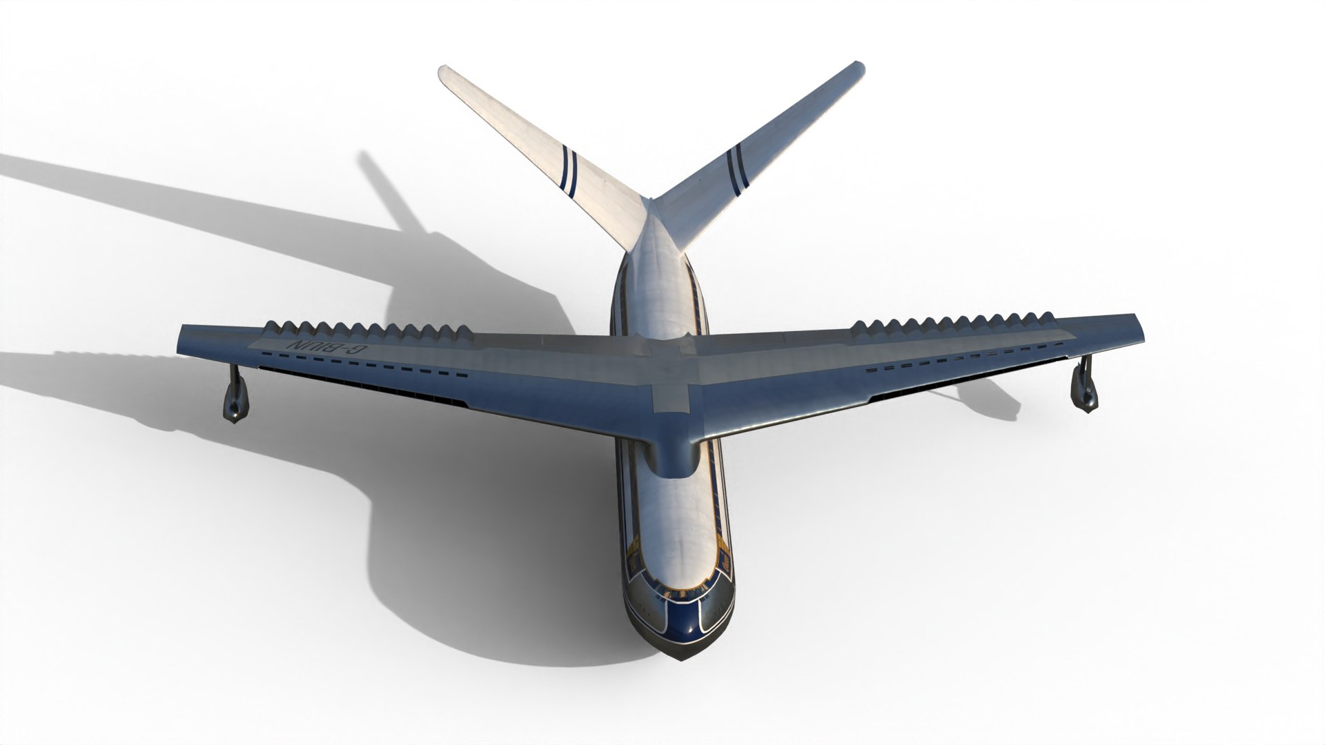 3D Saunders Roe Queen Flying Boat Airliner Model - TurboSquid 2366827