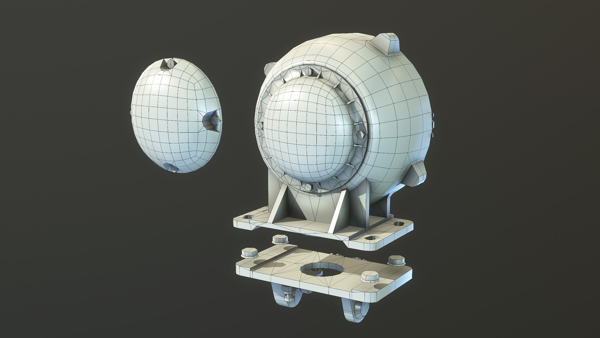 3D Infra-red Searchlight L-2g Tanks Model - TurboSquid 1601550