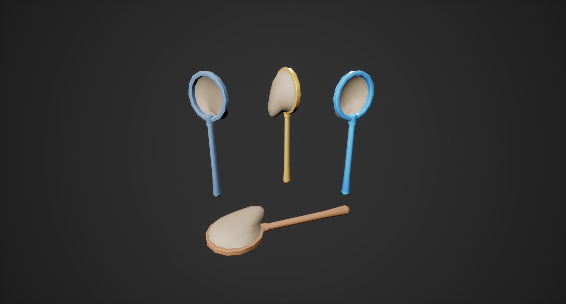 Stylized Farming Game Tools 3D Model - TurboSquid 2198048