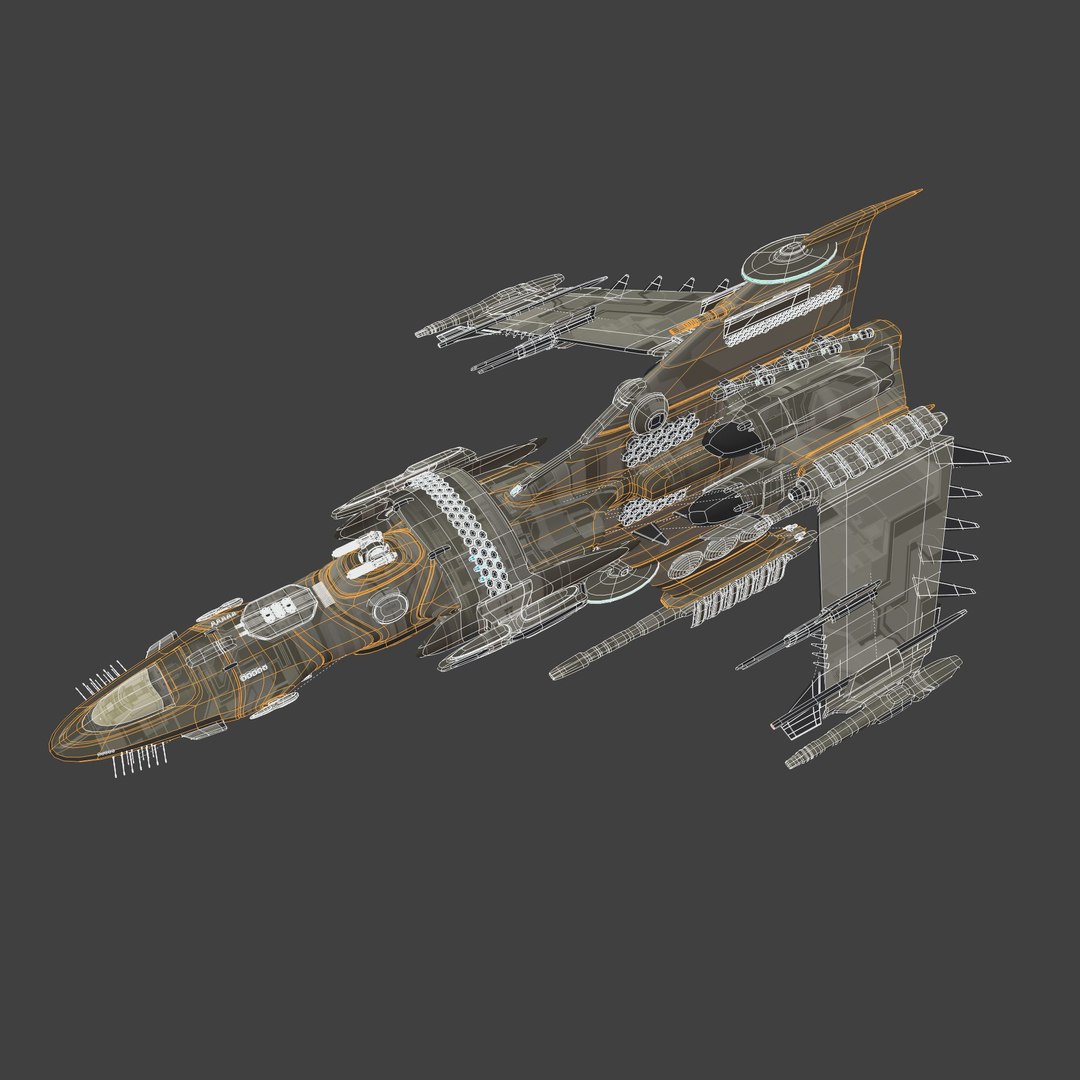 Gun Gunship 3d Model