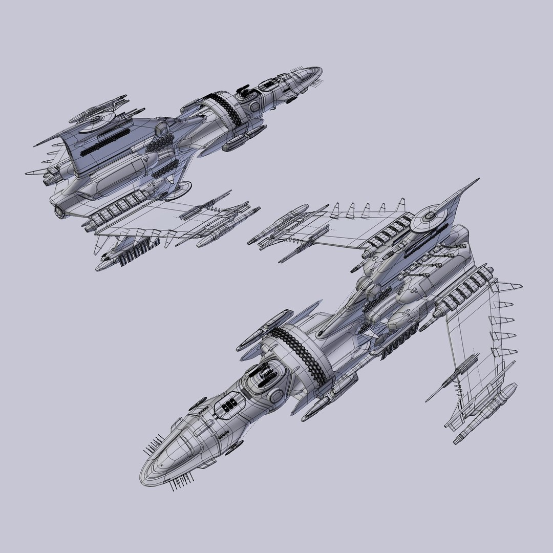 Gun Gunship 3d Model