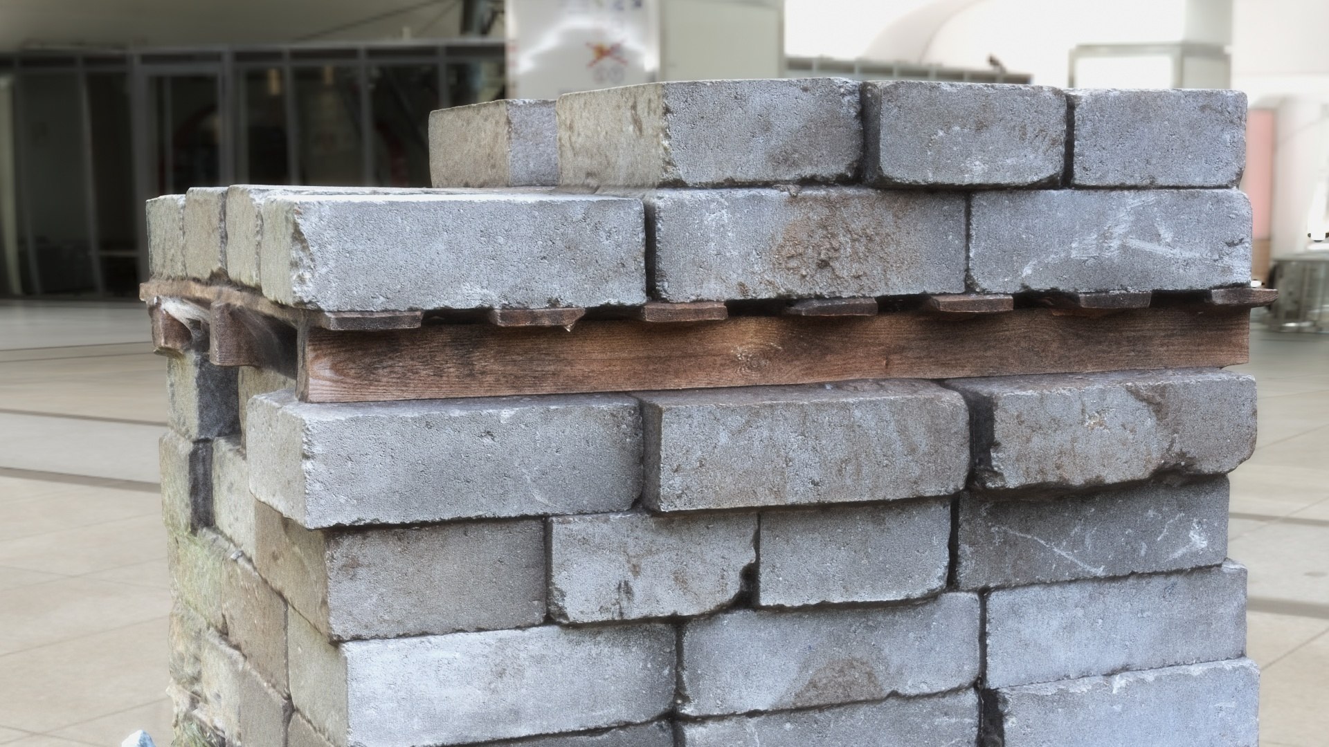 3D Bricks Stacked Wooden Pallet - TurboSquid 1462551